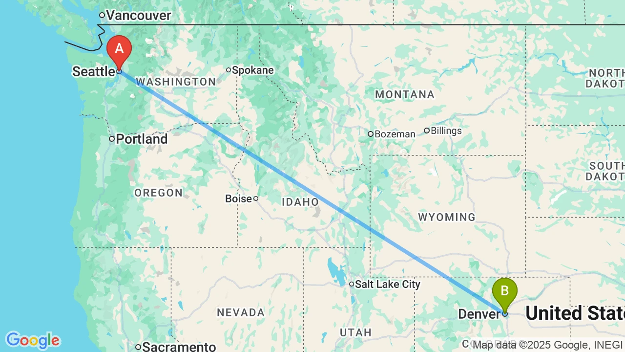 Moving from Seattle, WA to Denver, CO - IndexYard